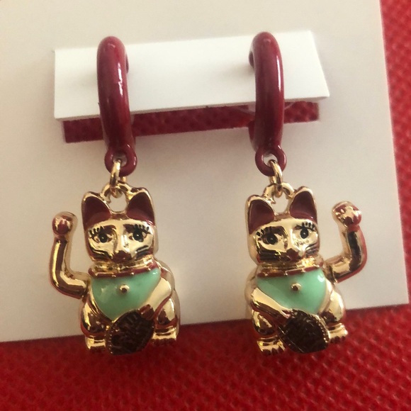 Betsey Johnson | Jewelry | Betsey Johnson Gold Tone Lucking Out Lucky ...